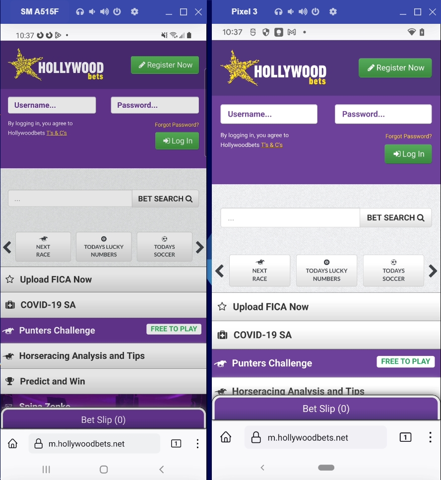 m.hollywoodbets.net - site is not usable · Issue #113733 · webcompat ...