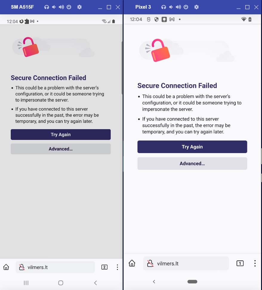 www.vilmers.lt - "Secure connection failed" when accessing the site · Issue #114038 · webcompat ...