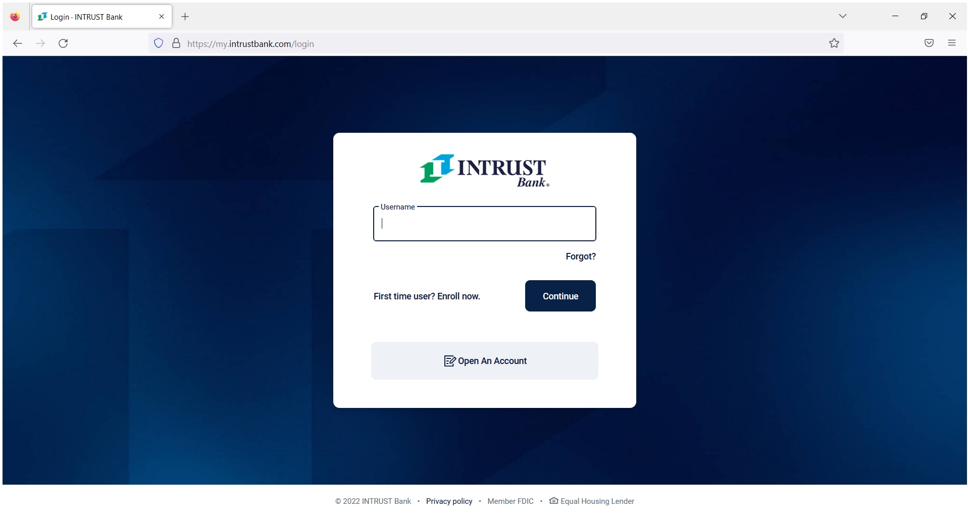 my.intrustbank.com - Firefox ESR is not a supported browser · Issue #115107 · webcompat/web-bugs ...