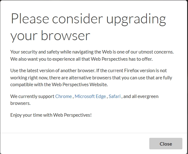 www.webperspectives.ca - Firefox is an unsupported browser · Issue #115914 · webcompat/web-bugs ...