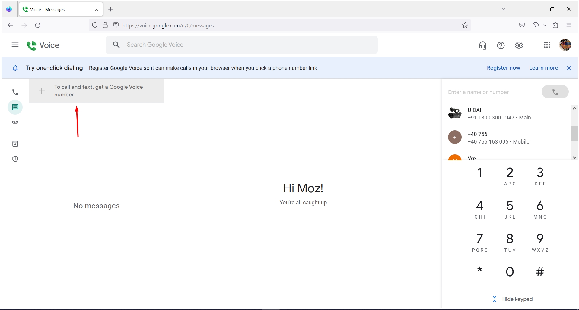 voice.google.com - see bug description · Issue #116916 · webcompat/web-bugs · GitHub