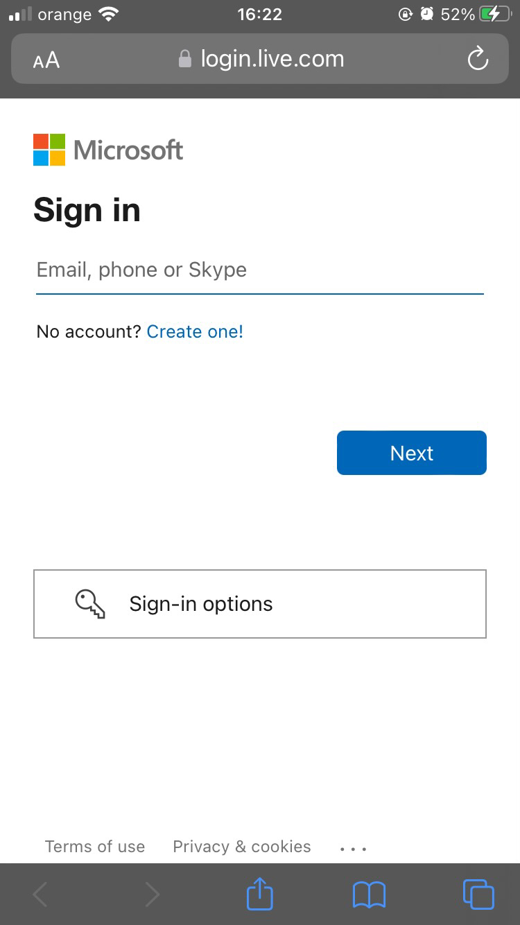login.live.com -Missing "Sign in with a security key" option · Issue ...