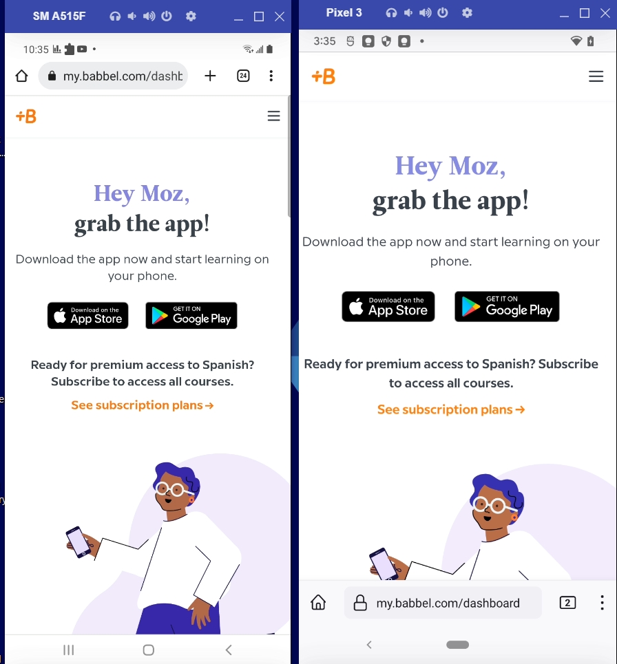 my.babbel.com - see bug description · Issue #117701 · webcompat/web-bugs · GitHub