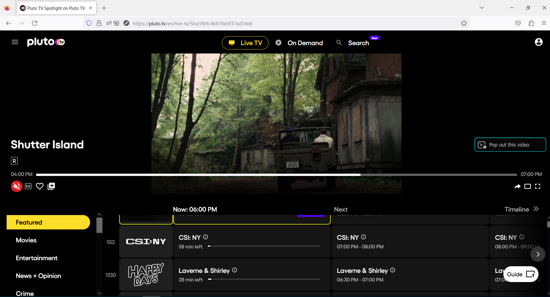 pluto.tv - video or audio doesn't play · Issue #118105 · webcompat/web-bugs · GitHub