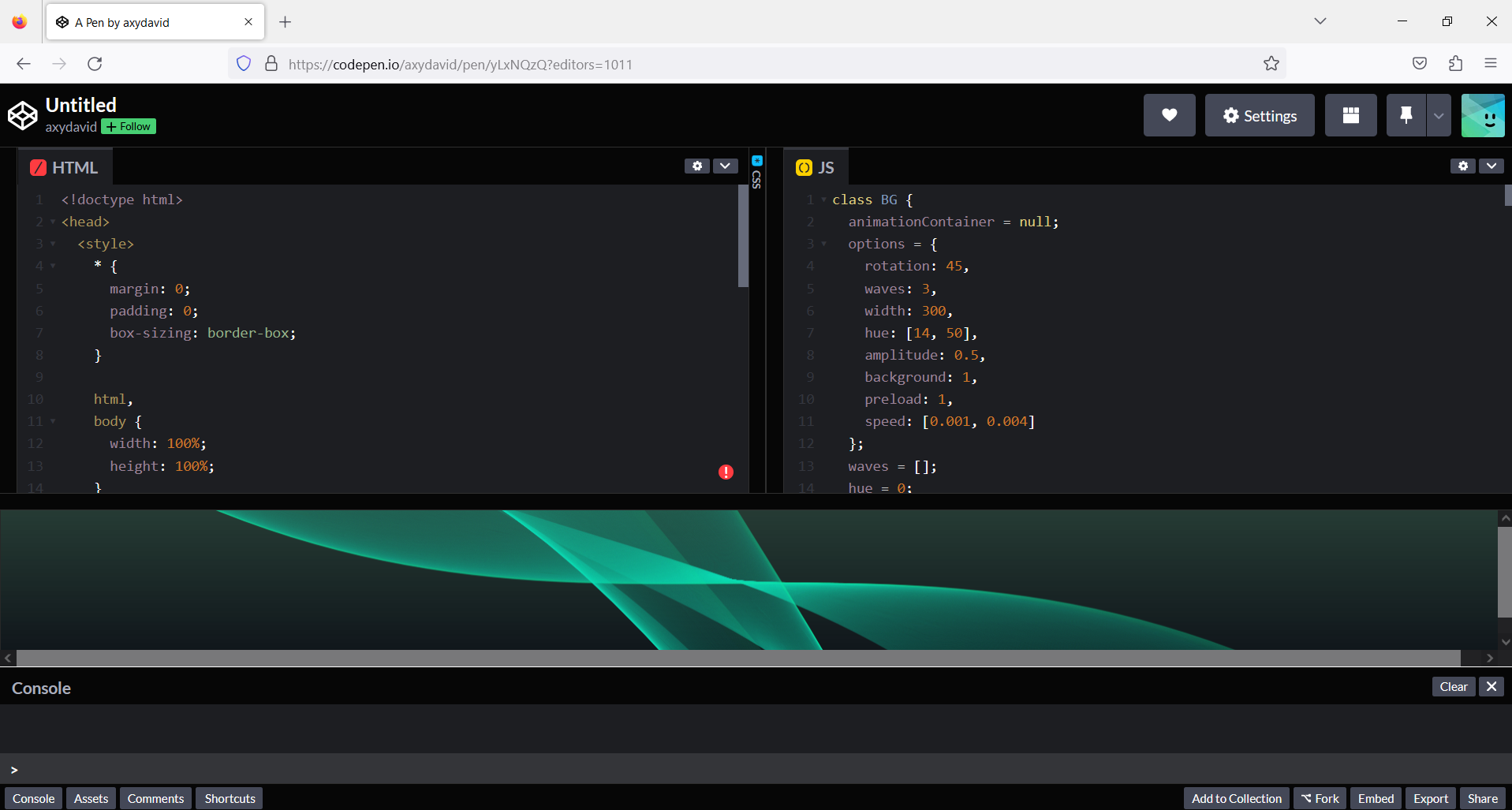 codepen.io - see bug description · Issue #118520 · webcompat/web-bugs · GitHub