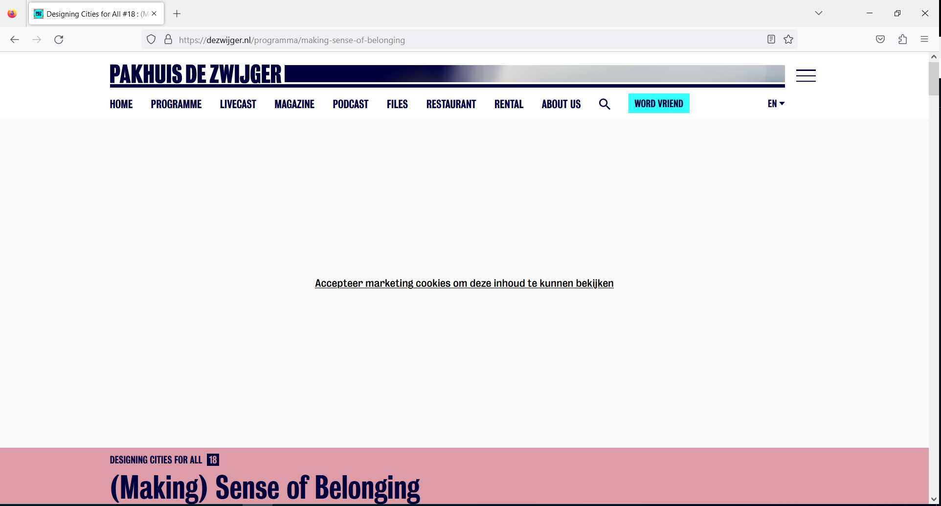 dezwijger.nl - video or audio doesn't play · Issue #118600 · webcompat/web-bugs · GitHub