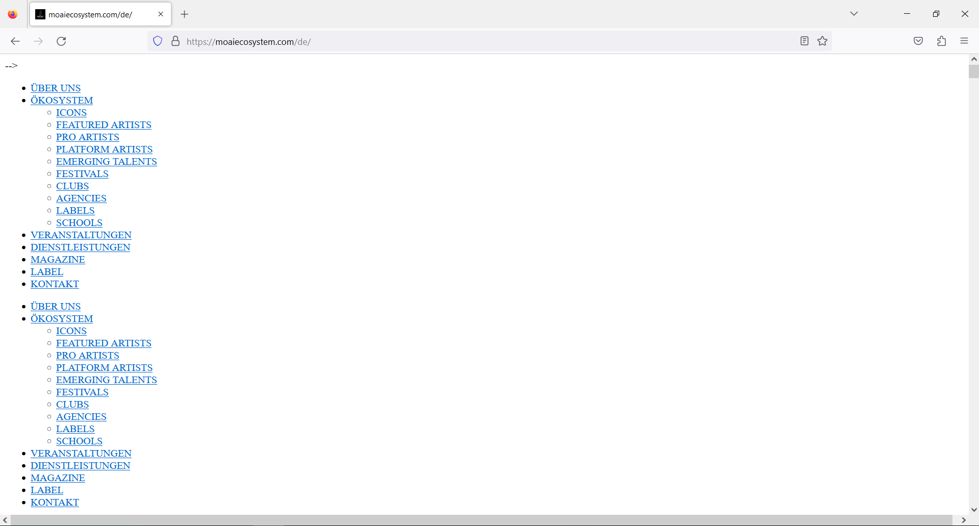 moaiecosystem.com - design is broken · Issue #118936 · webcompat/web-bugs · GitHub