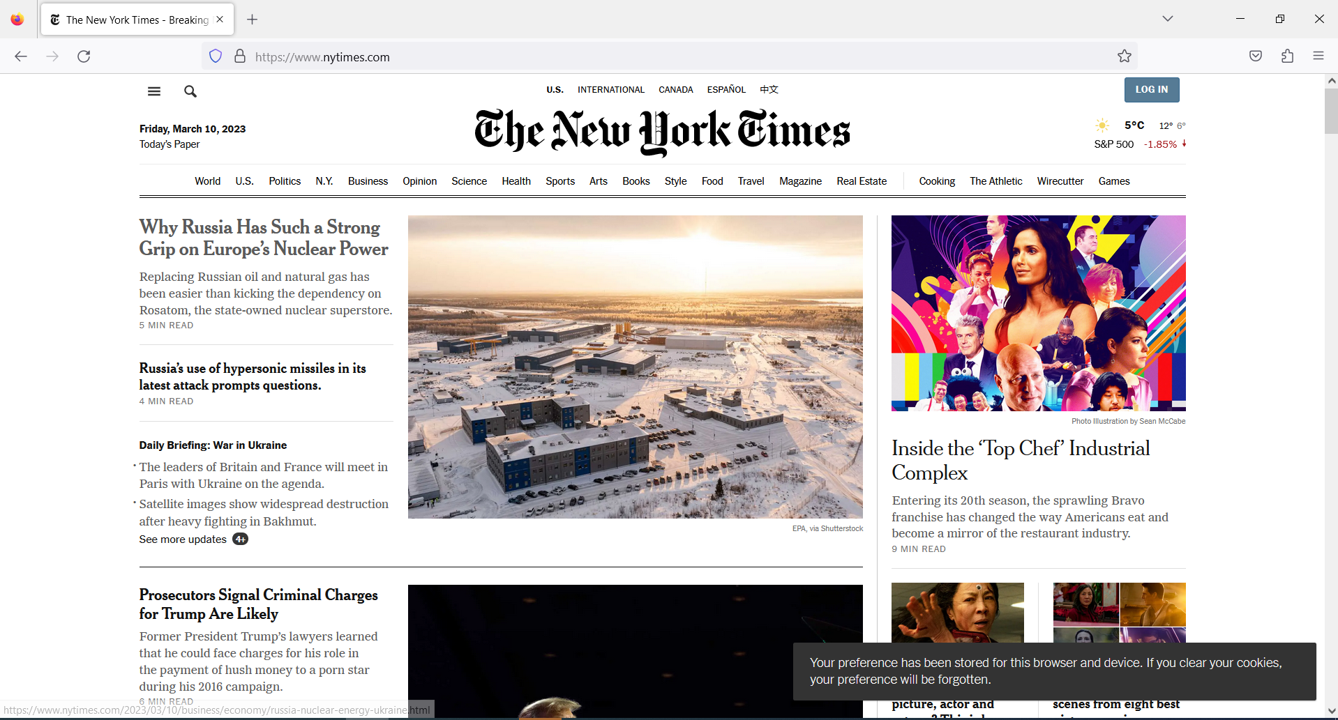 nytimes - site is not usable · Issue #119331 · webcompat/web-bugs · GitHub