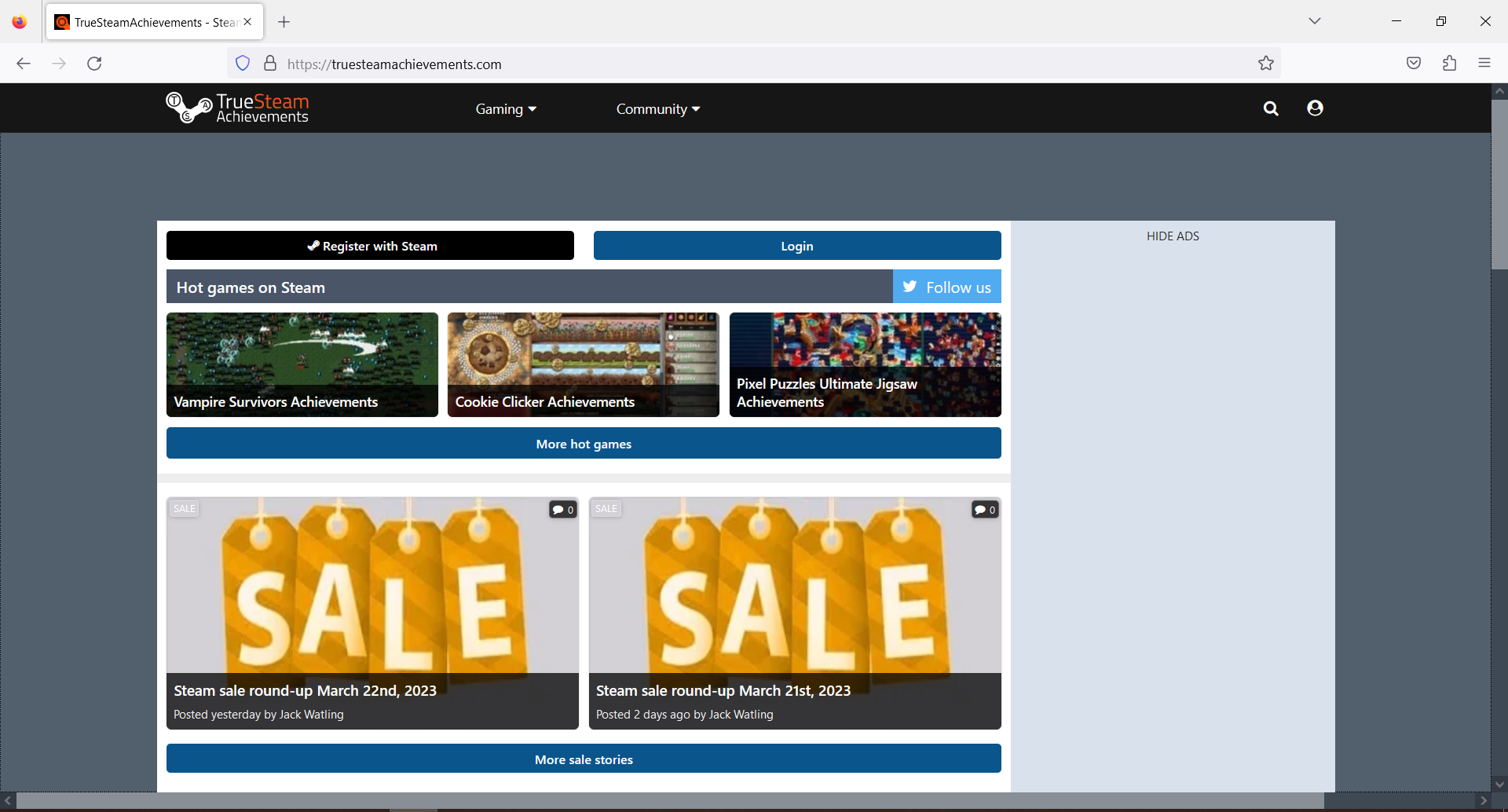 truesteamachievements.com - see bug description · Issue #119903 · webcompat/web-bugs · GitHub