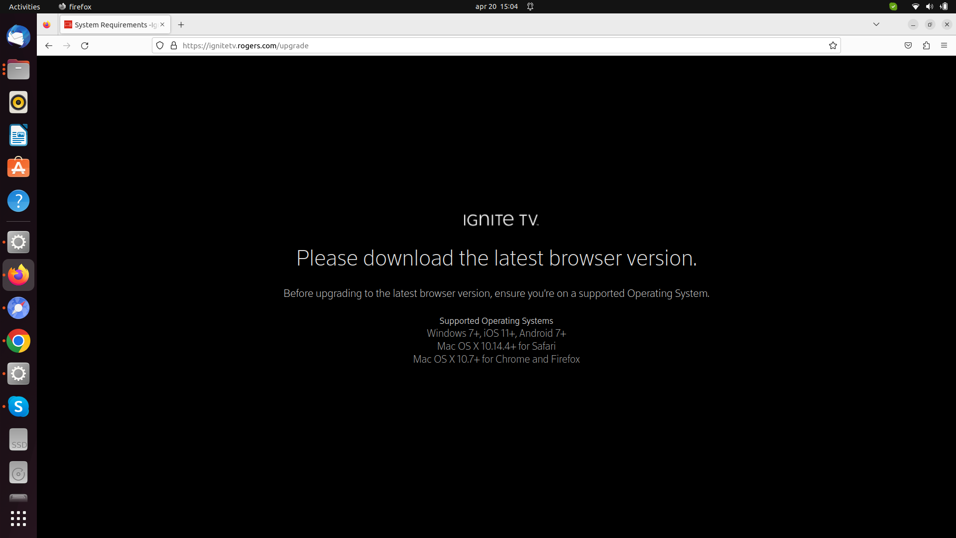 ignitetv.rogers.com - Firefox is an unsupported browser · Issue #121019 · webcompat/web-bugs ...