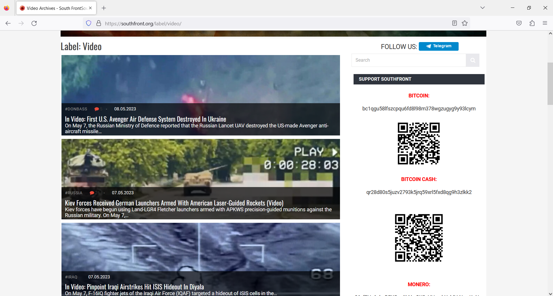 southfront.org - video or audio doesn't play · Issue #121938 · webcompat/web-bugs · GitHub