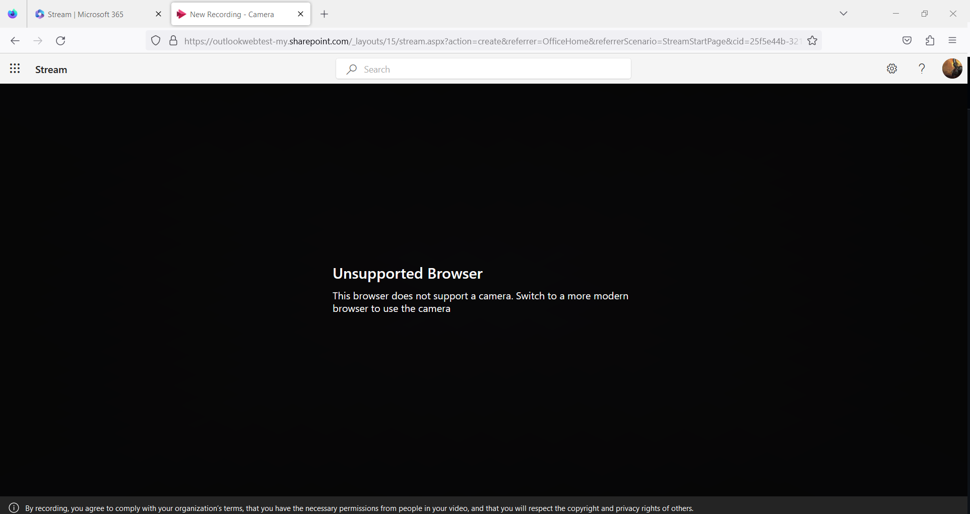www.microsoft365.com - Recording feature is not supported by Firefox · Issue #122991 · webcompat ...
