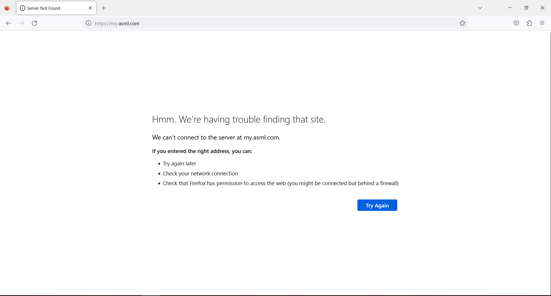 my.asml.com - video or audio doesn't play · Issue #126273 · webcompat/web-bugs · GitHub