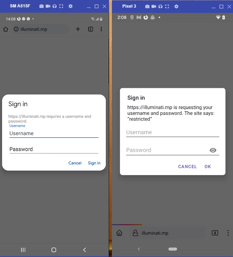 illuminati.mp - desktop site instead of mobile site · Issue #128282 · webcompat/web-bugs · GitHub