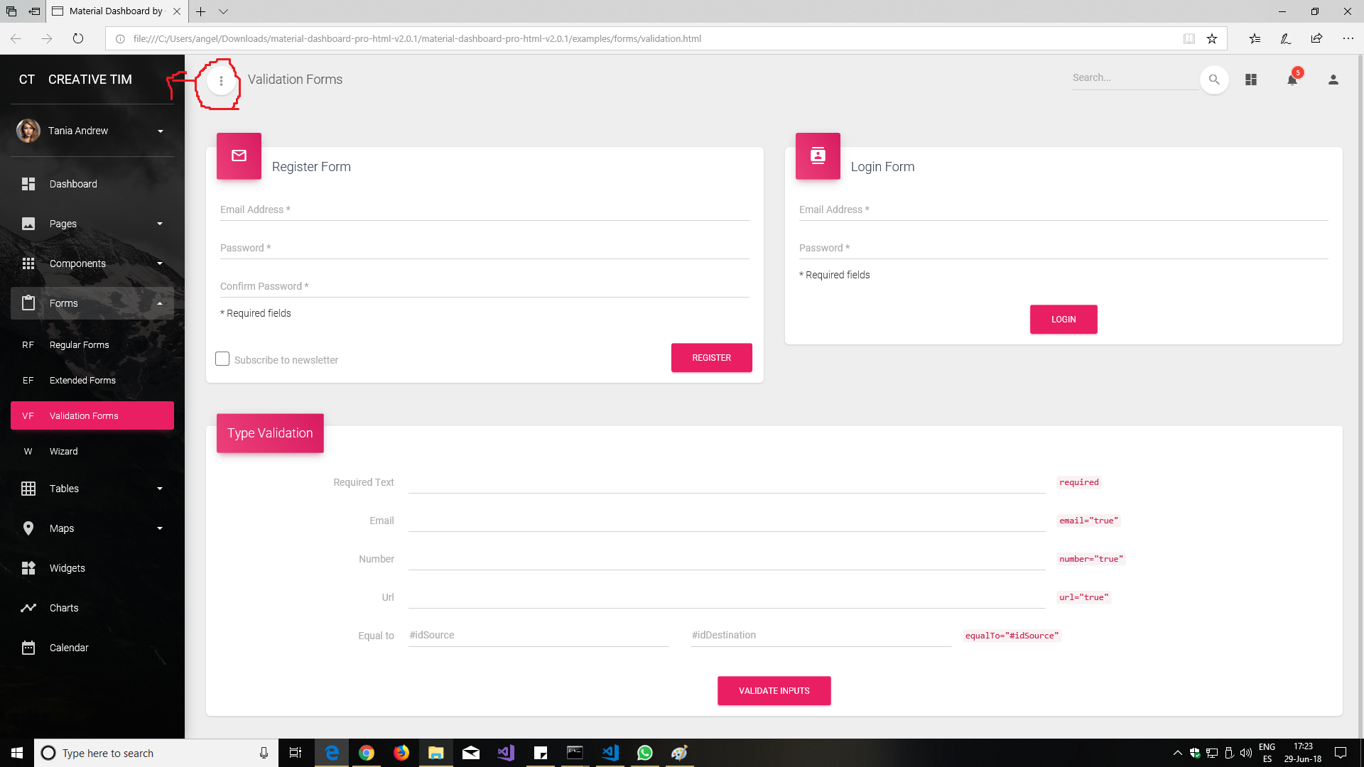 Feature Request: Hamburguer Button inside Hamburguer menu · Issue #165 · creativetimofficial/ct ...