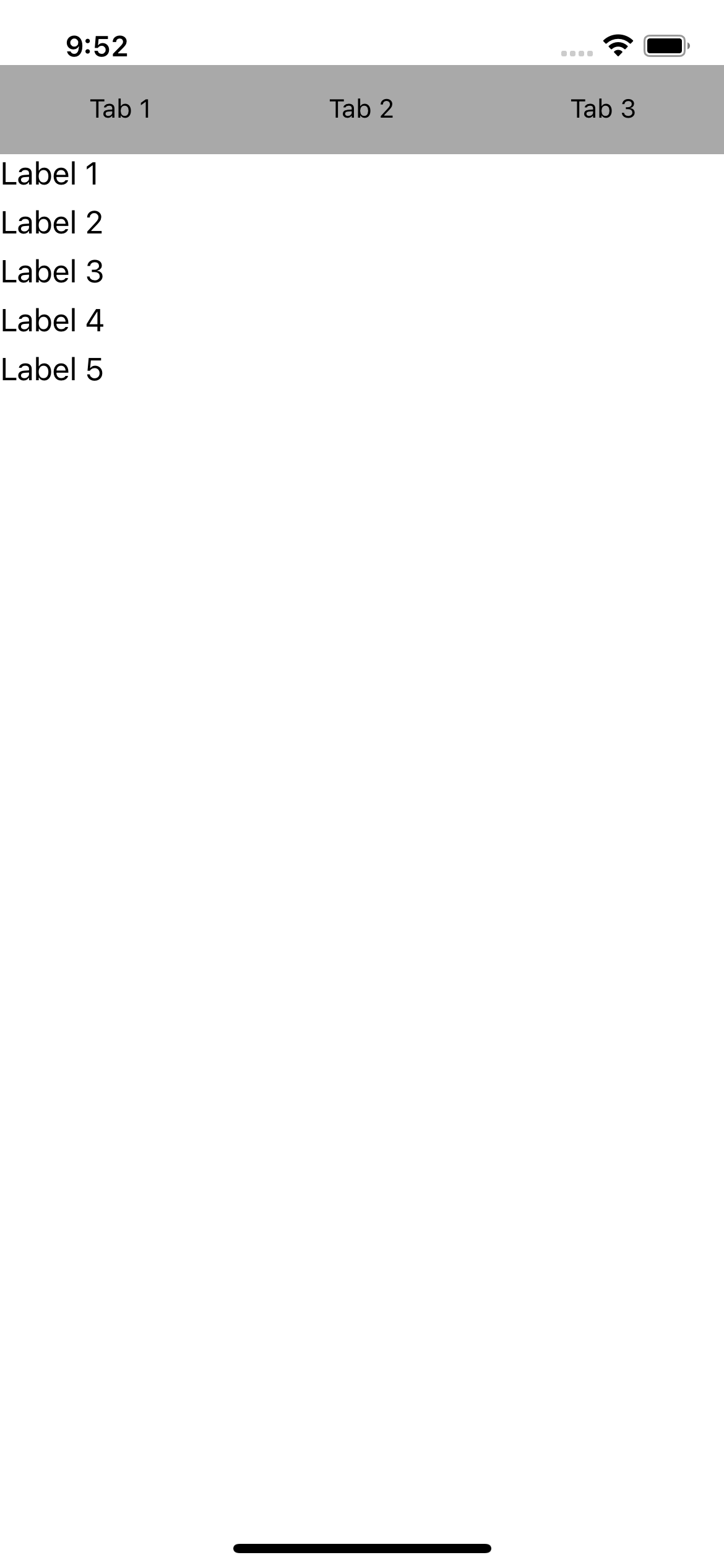 [Bug] TabView TabStrip Overlaps Content · Issue #1034 · xamarin/XamarinCommunityToolkit · GitHub