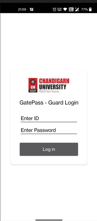 GitHub - aforaditya/gatepass