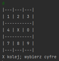 GitHub - Aomine2K/ticTacToe: Konsolowa gra kólko i krzyżyk