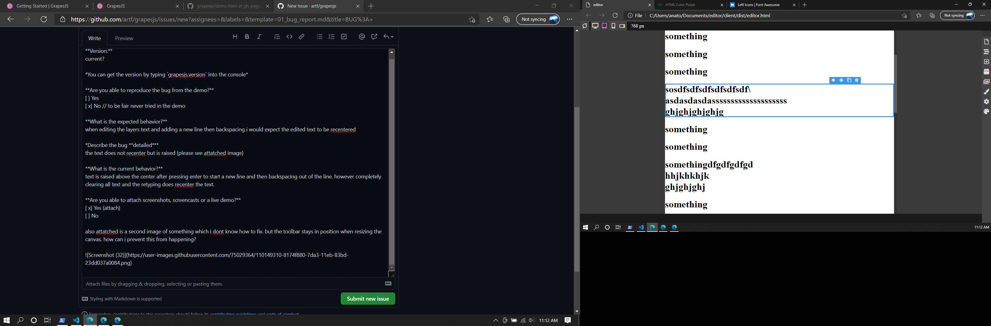 BUG: layers text does not center after creating a new line · Issue #3319 · GrapesJS/grapesjs ...