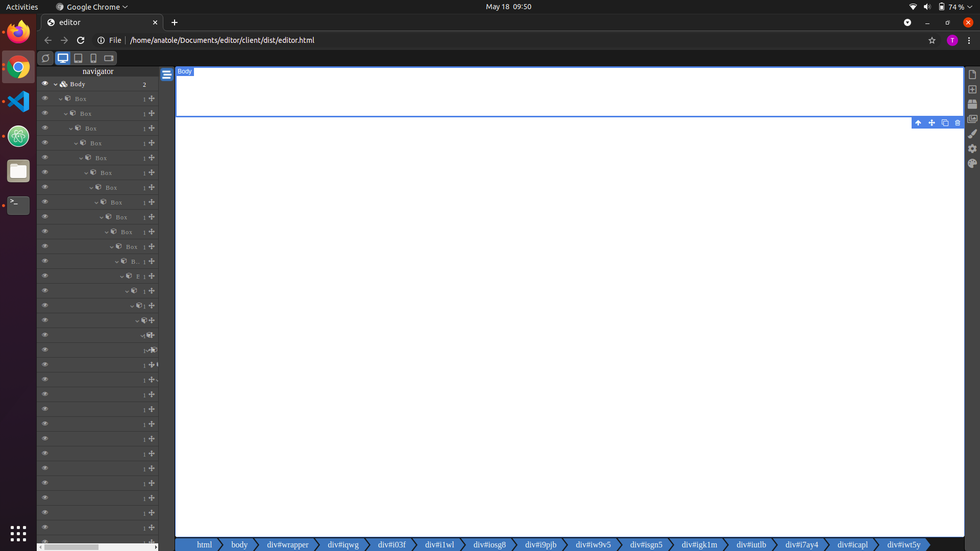 BUG: inspector overflow broken · Issue #3463 · GrapesJS/grapesjs · GitHub