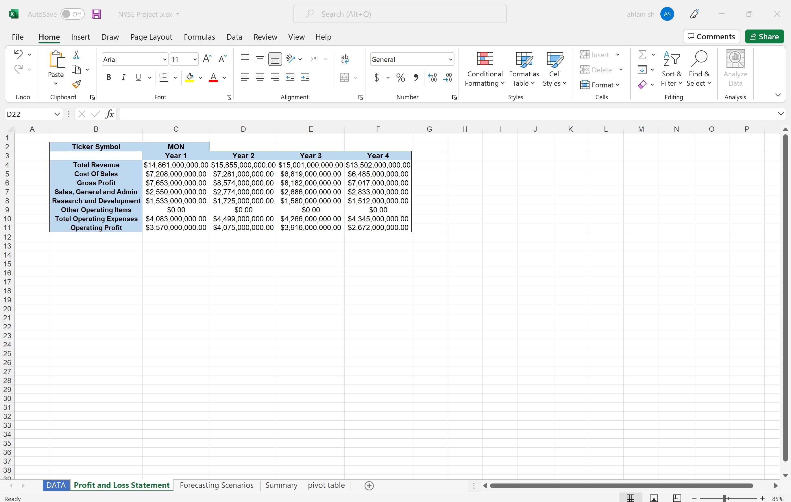 GitHub - AhlamAsh/NYSE-Data-Statisticals-by-Excel