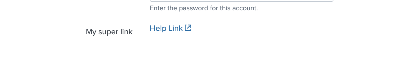 BUG: Multiple helplink with an empty label leads to breaking the configuration page due to ...