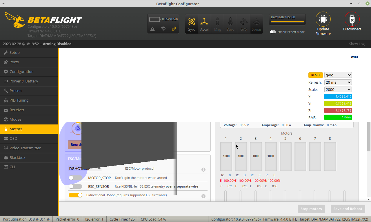 Graphics glitches on Linux Mint 64 bit running Xfce 64 bit · Issue #3365 · betaflight/betaflight ...