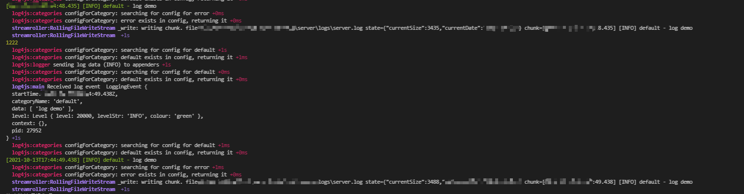 How to delete library non-log output？ · Issue #1098 · log4js-node/log4js-node · GitHub