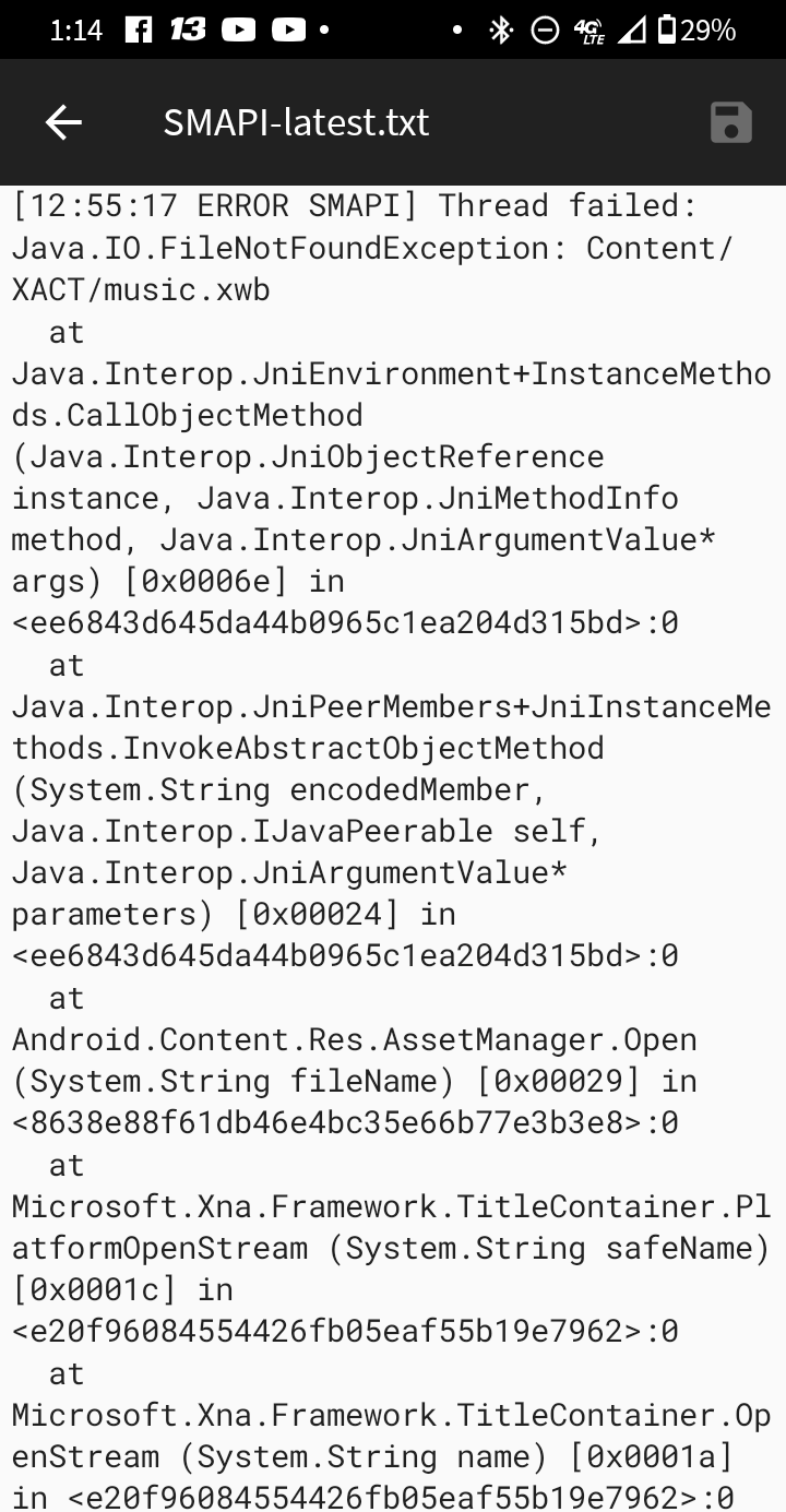 Random error popping up everywhere · Issue #370 · ZaneYork/SMAPI-Android-Installer · GitHub