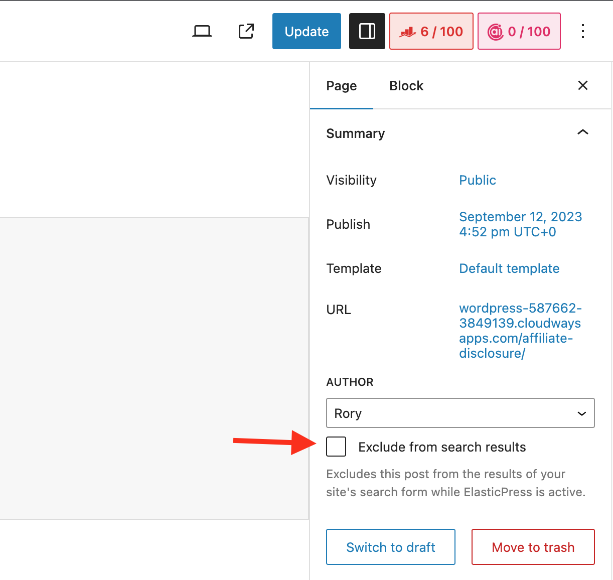 'Exclude from search results' not working as expected · Issue #3645 · 10up/ElasticPress · GitHub