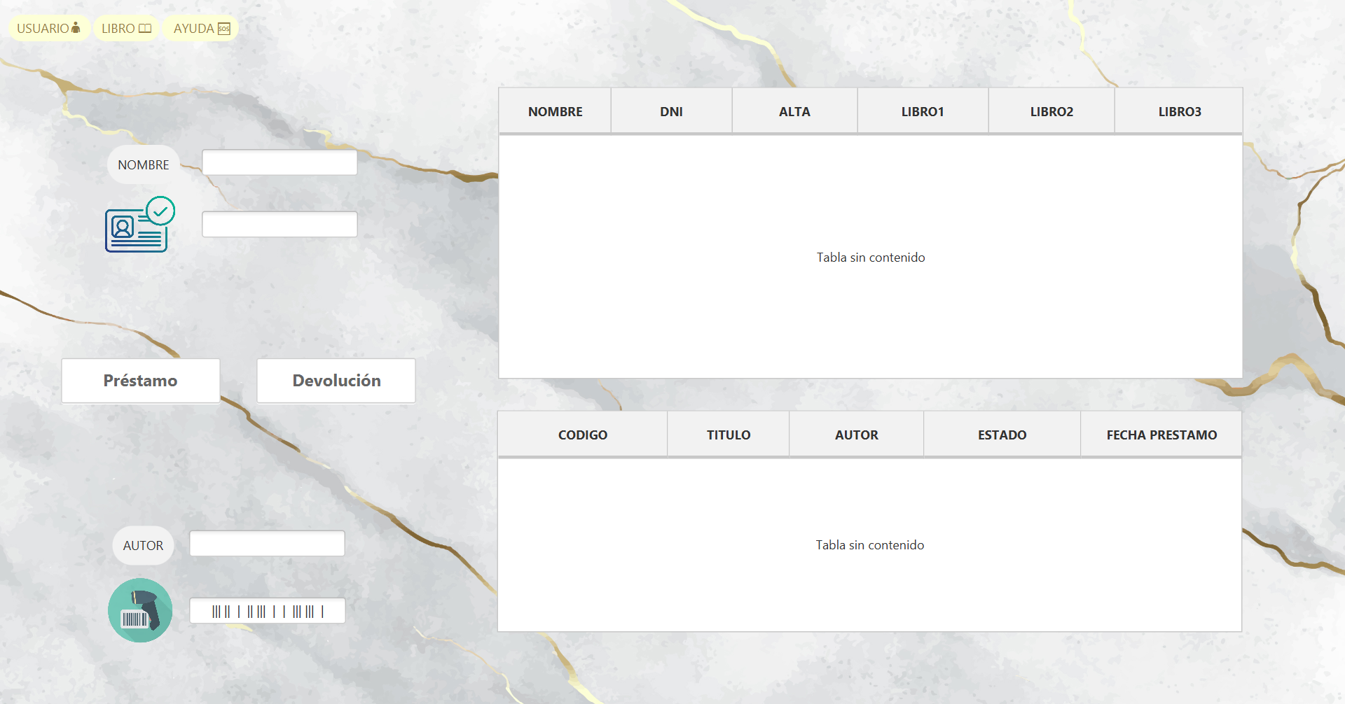 GitHub - waaaaal/BIBLIOTECAJAVAFX: Este es un proyecto en Java FX con una interfaz gráfica que ...