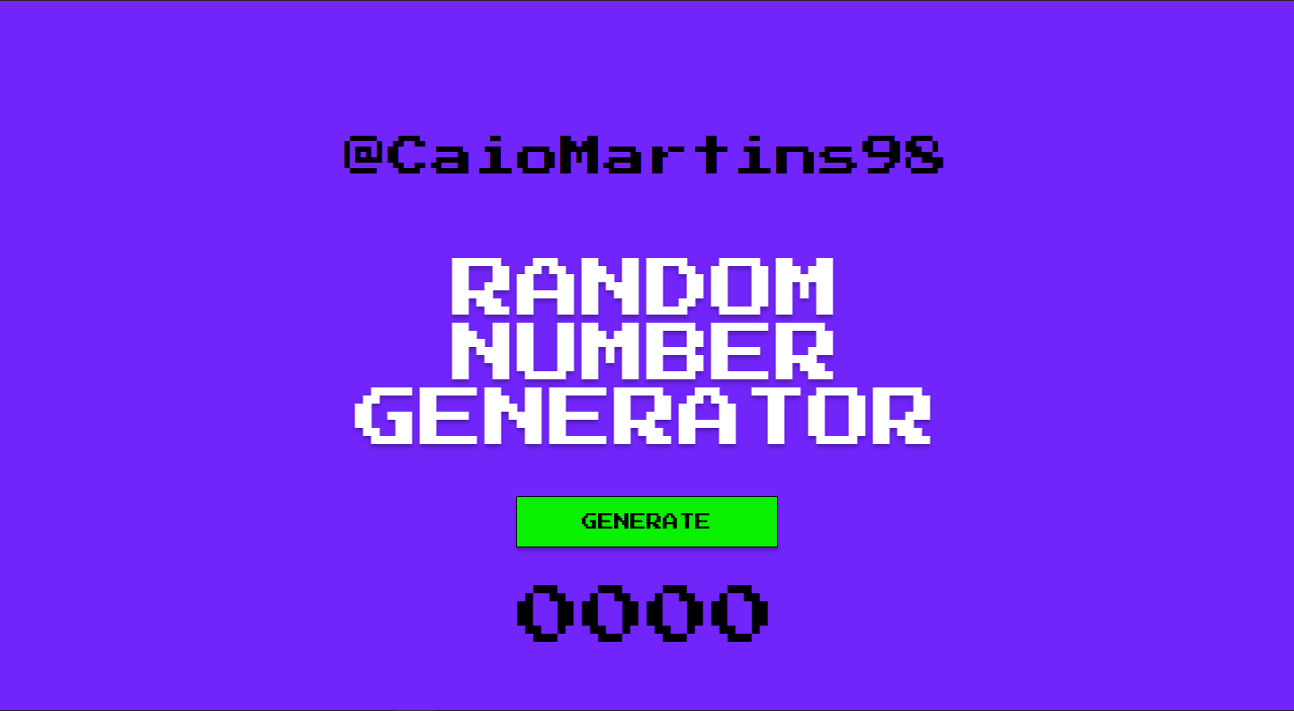 GitHub - CaioMartins98/randomnumbergenerator