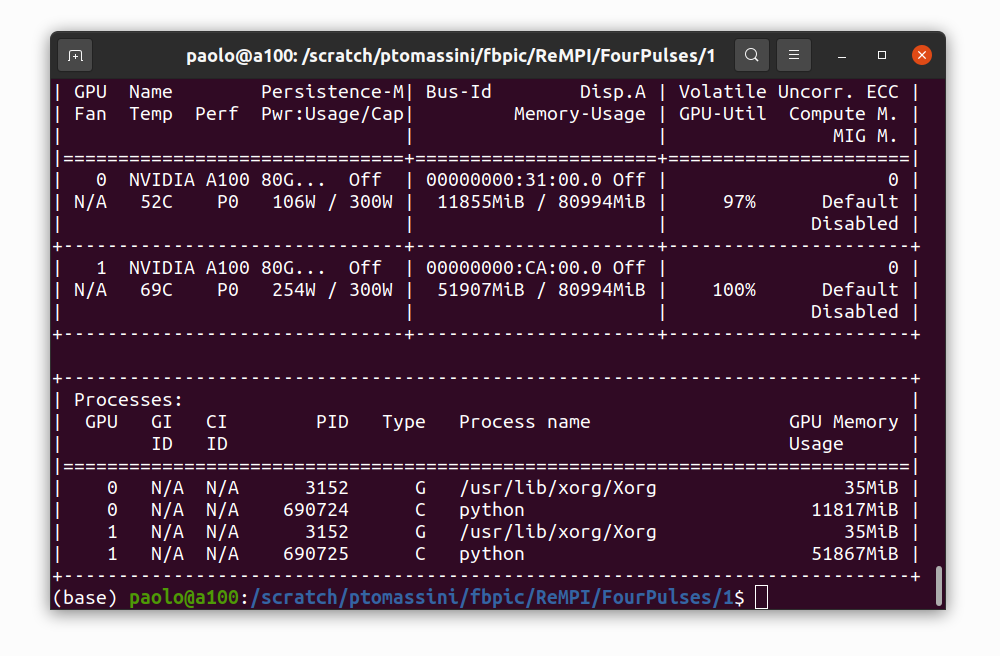 GPU's unequal memory usage · Issue #586 · fbpic/fbpic · GitHub