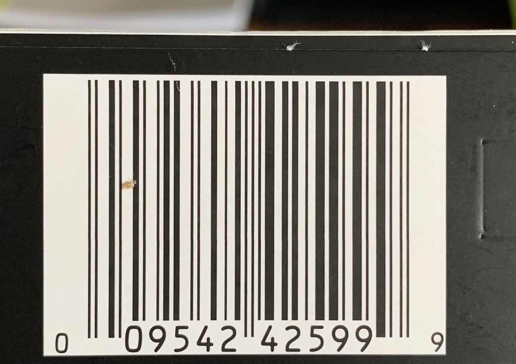 Taking UPC Barcode Photo with iPhone results in 'No MultiFormat Readers were able to detect the ...