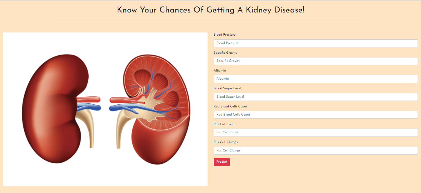 GitHub - swarnava-96/Kidney-Disease-Prediction: A Flask app that ...