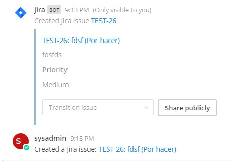Add a "public" flag option to the `/jira view ` to post the link to the ...