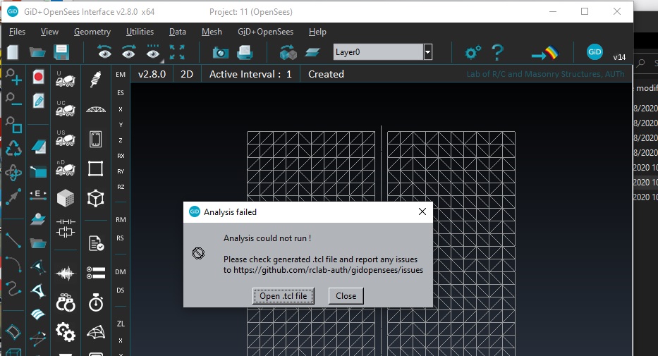 READ THIS FIRST ! Proper installation of GiD+OpenSees v2.8.5 · Issue #115 · rclab-auth ...