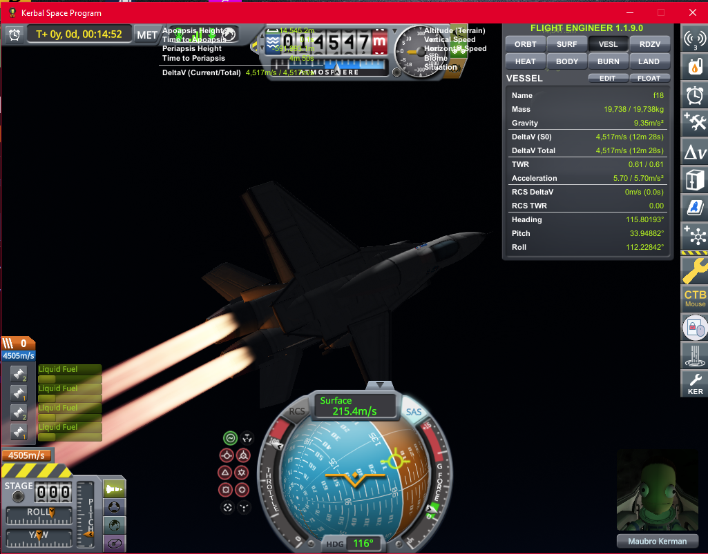 KSP 1.12.5 - Scatterer 0.0838 -- Land, Water and Buildings invisible ...