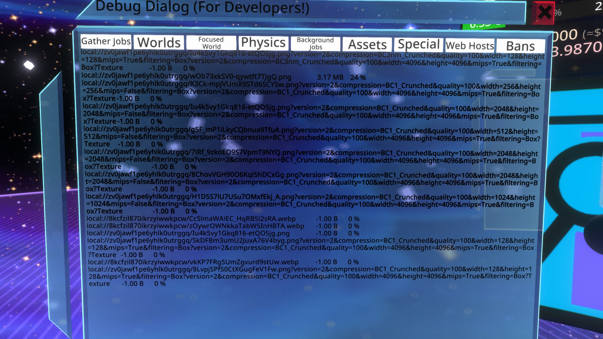Issue with Uploading images/obj. (local GatherJobs stuck) · Issue #3114 · Neos-Metaverse ...