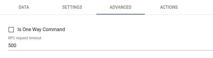 [Bug] Changes in "Settings schema" do not affect the "Advanced" section of the widget · Issue ...