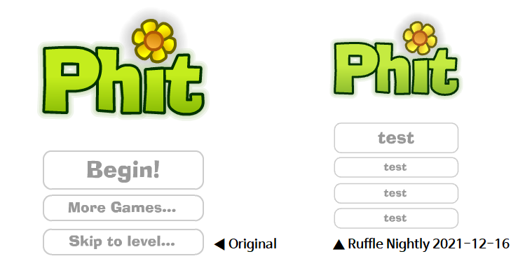 [Phit] All menu names are displayed as 'test' · Issue #5887 · ruffle-rs ...