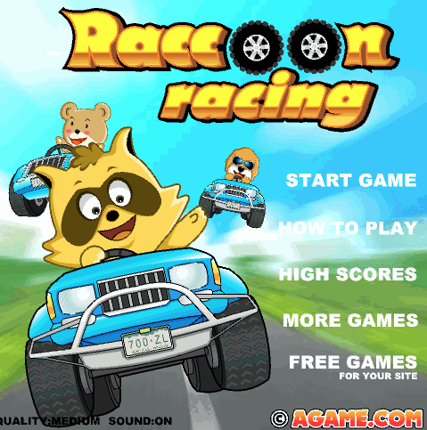 Raccoon Racing: Character selection screen does not advance to the next screen · Issue #10673 ...