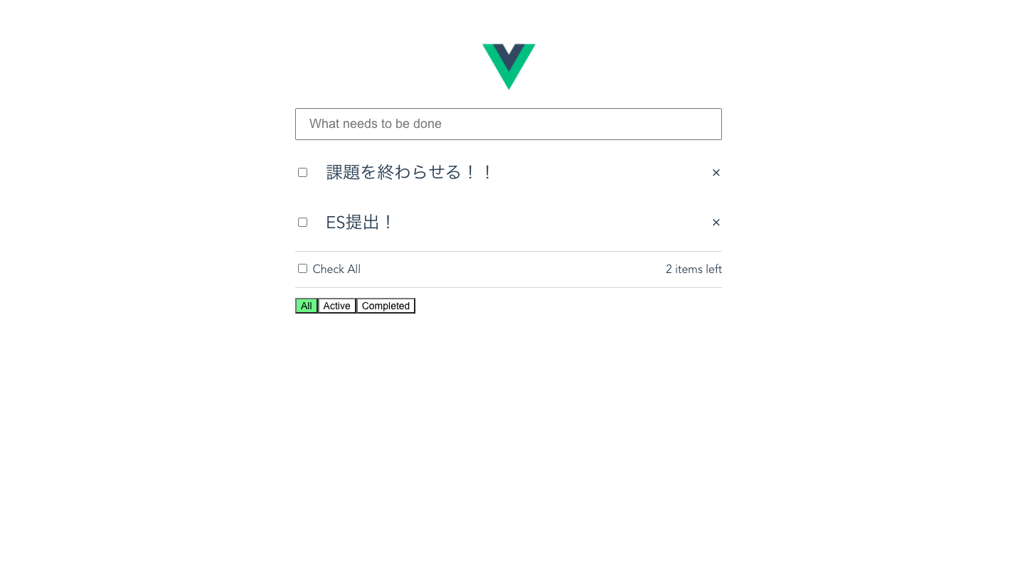 GitHub - msd05keisuke/todo-vue: vueの練習