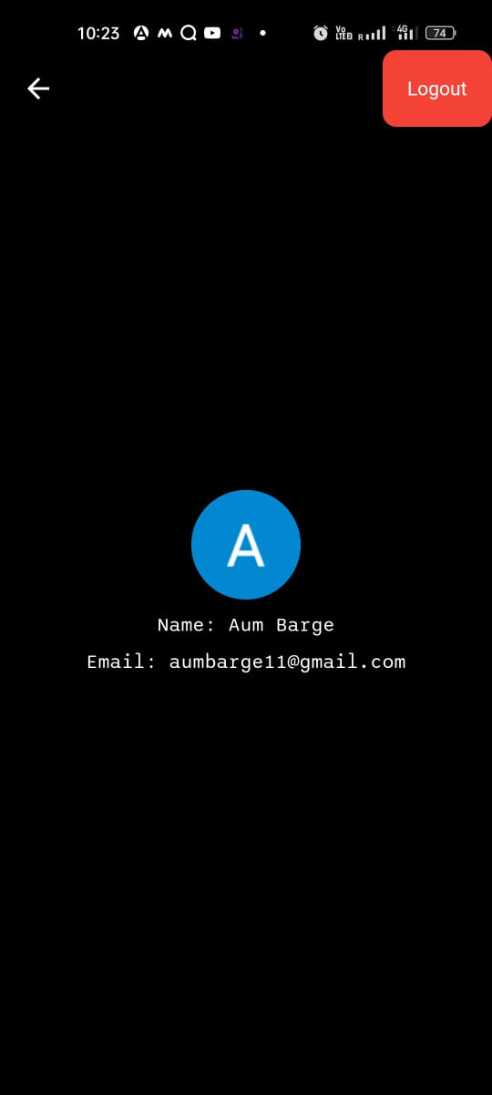 GitHub - Aum-Barge/Neom-flutter: This is an app to login and show profile information of user
