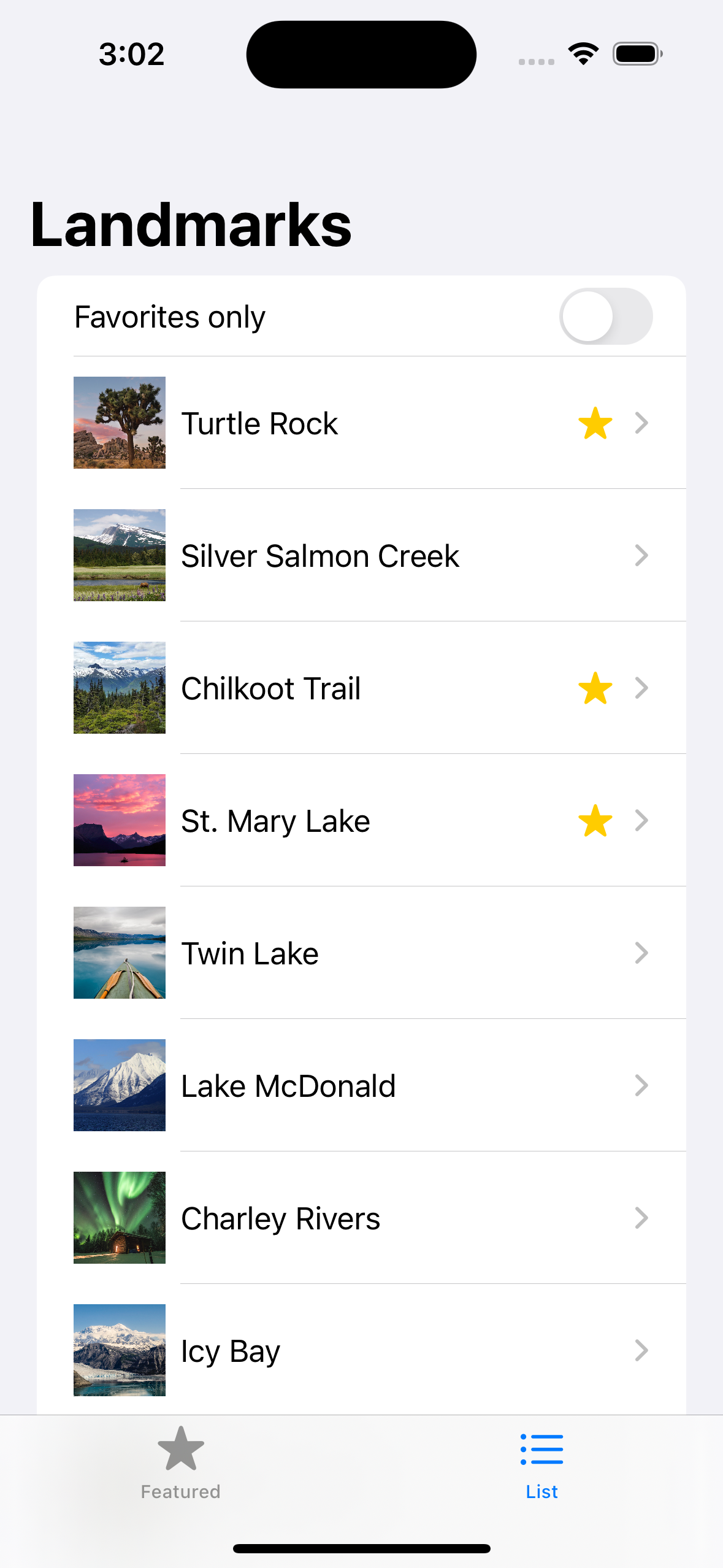 GitHub - DevLarva/SwiftUI-Tutorials: Landmarks - Apple 공식 튜토리얼을 이용한 Swiftui 학습