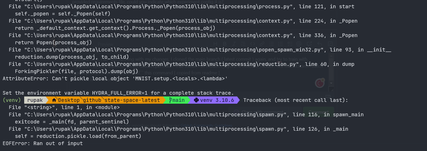 TypeError: Trainer.__init__() got an unexpected keyword argument 'gpus' · Issue #93 · state ...