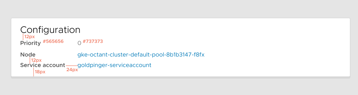 Update label/value styling in cards · Issue #635 · vmware-archive/octant · GitHub