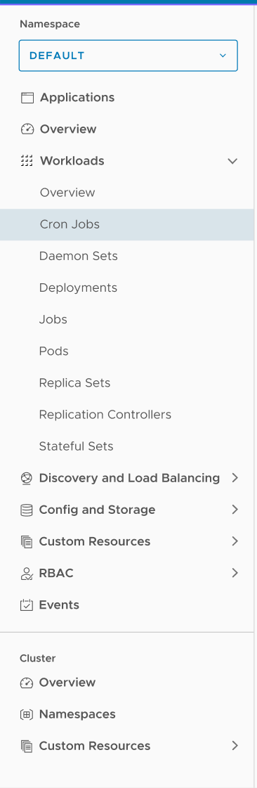 Use Vertical Nav component and design style · Issue #640 · vmware-archive/octant · GitHub
