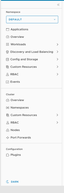 Use Vertical Nav component and design style · Issue #640 · vmware-archive/octant · GitHub
