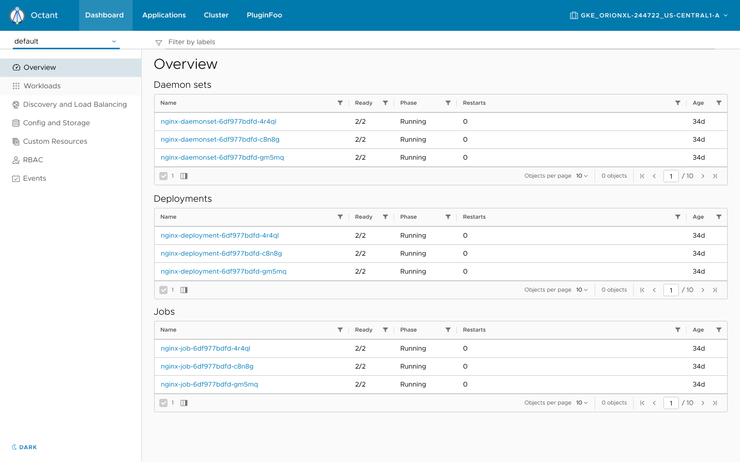 Separate navigation by module · Issue #340 · vmware-archive/octant · GitHub
